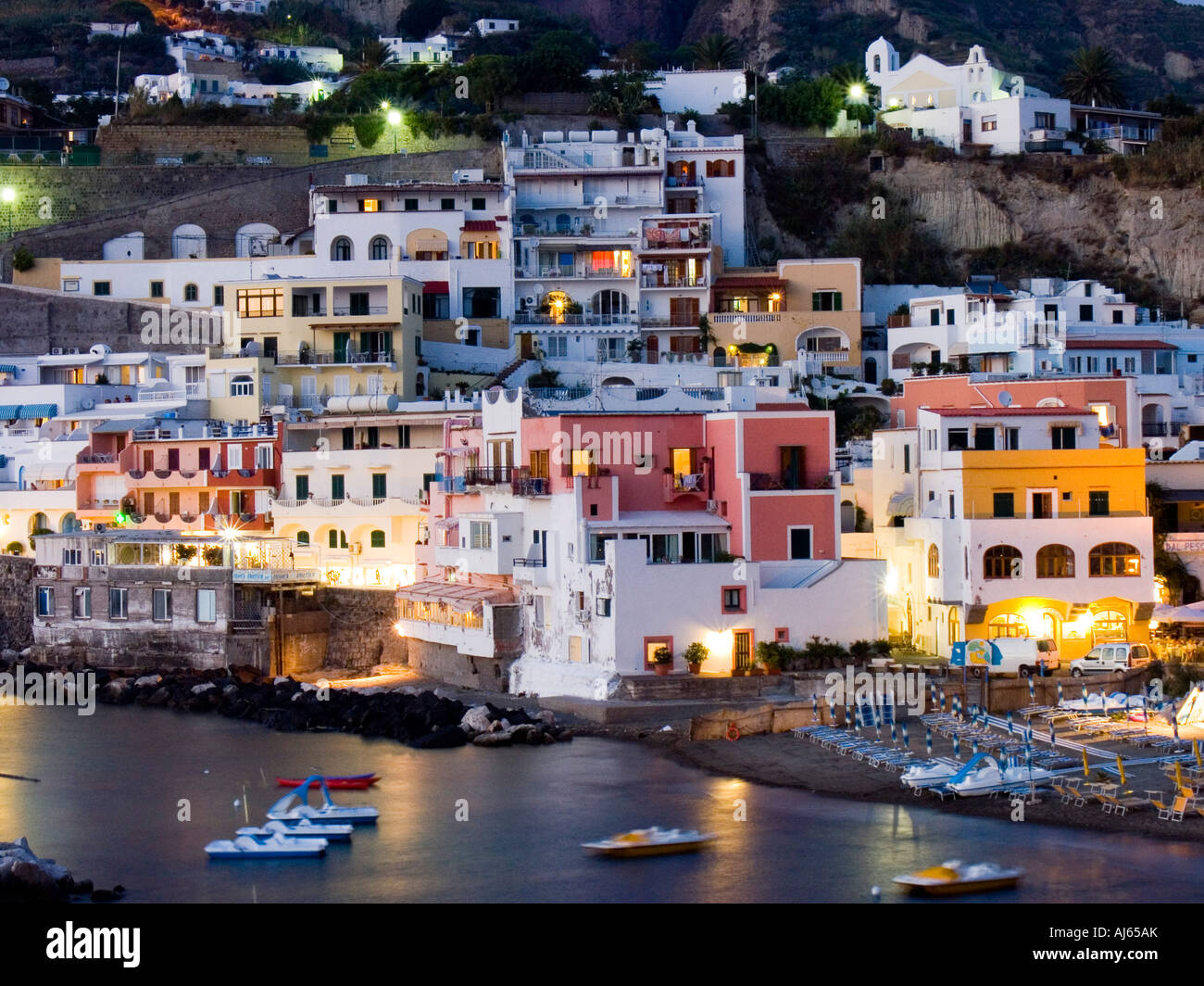Sant Angelo village, Ischia, Italy Stock Photo: 14634378 - Alamy