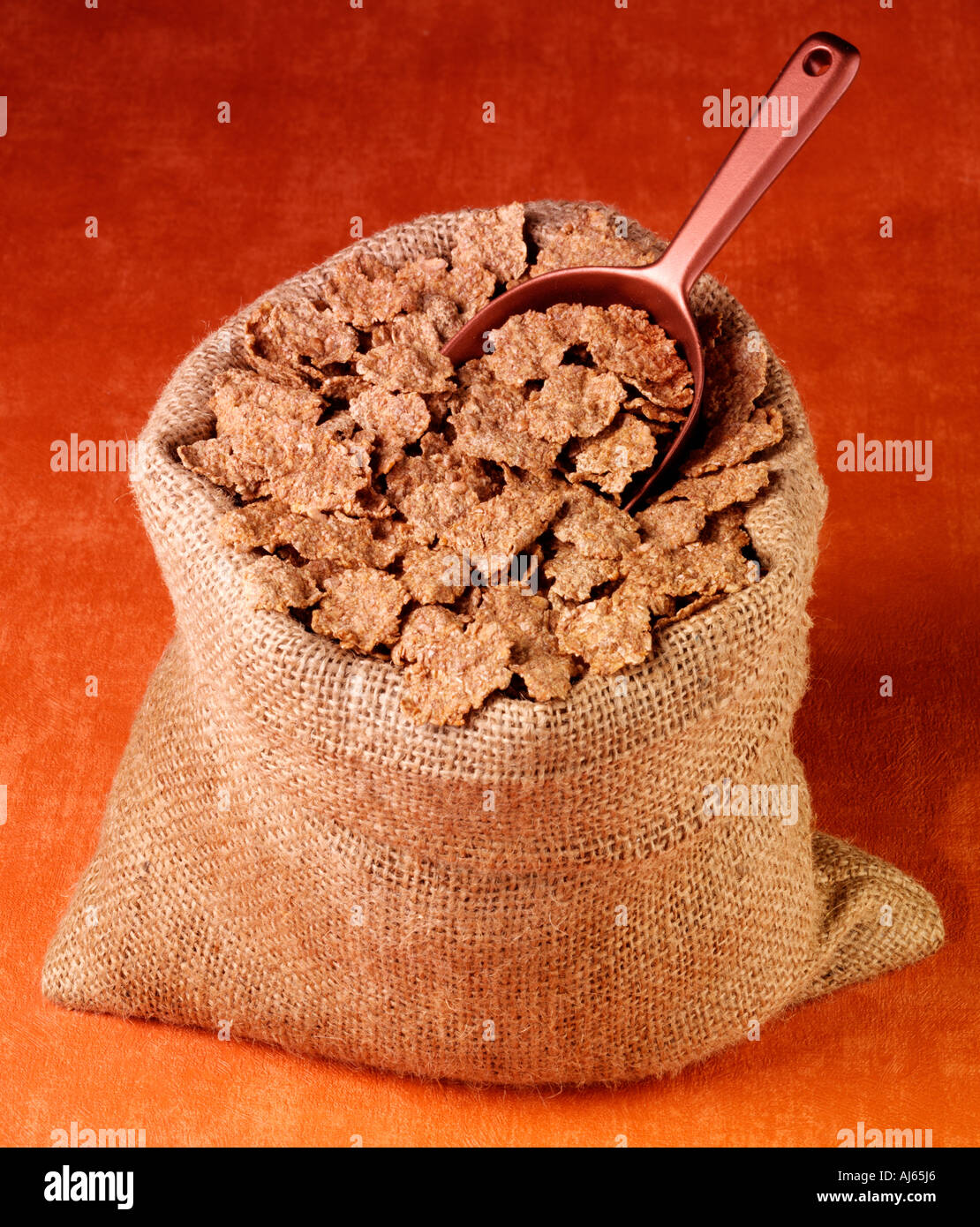 SACK OF BRANFLAKES Stock Photo - Alamy