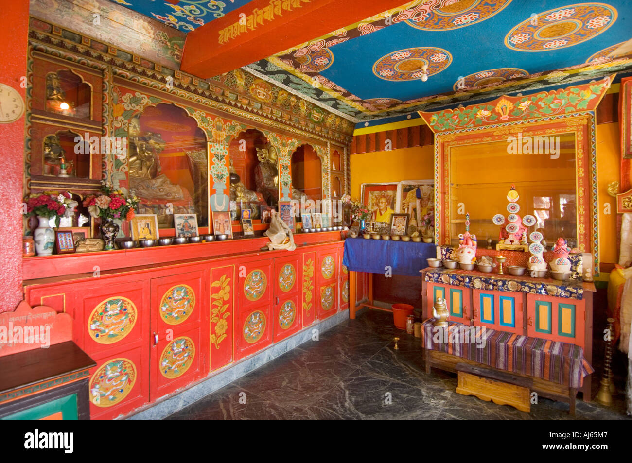 inside the Namoboudha monastery kathmandu valley famous Buddhist ...