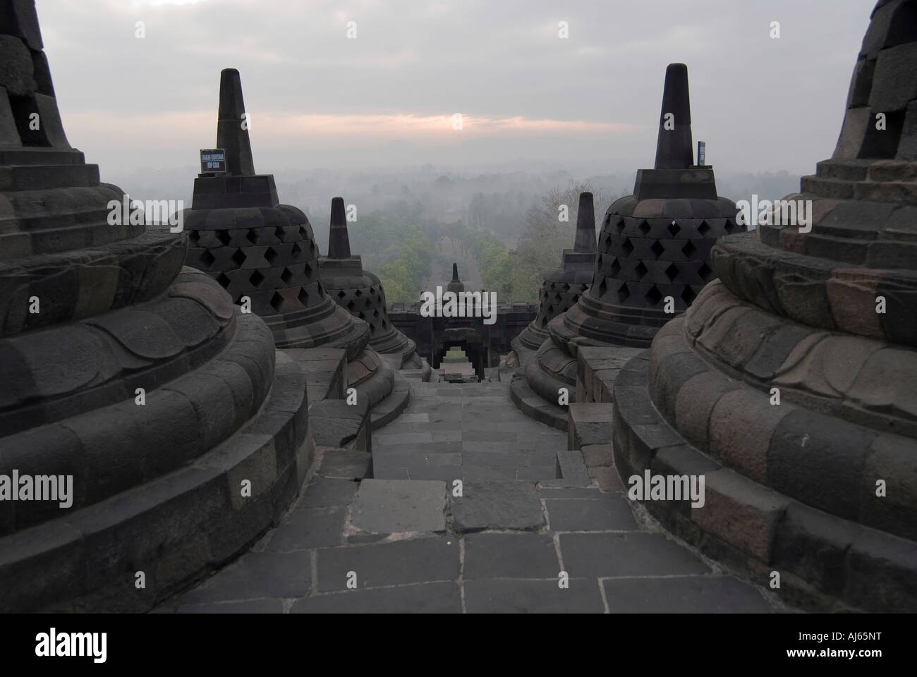 The Borobudur Temple Java Indonesia Stock Photo - Alamy