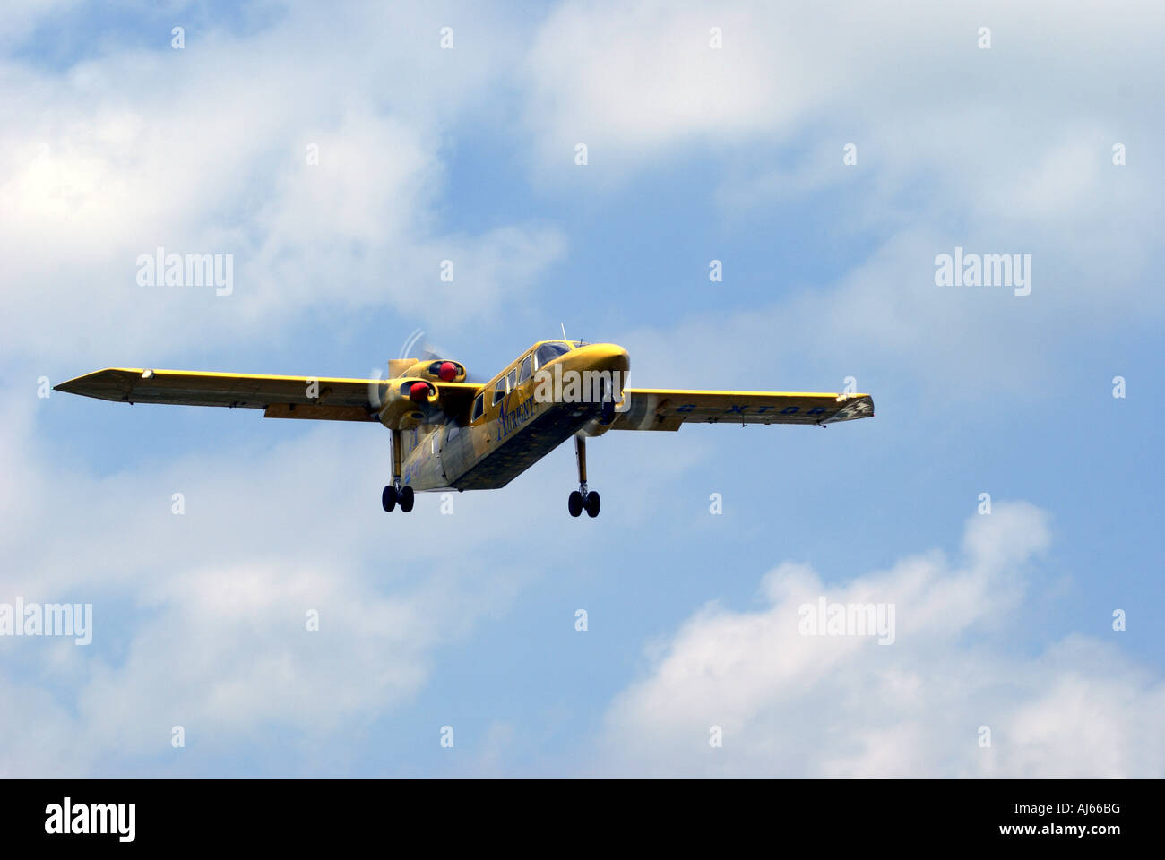 (THREE PENNY TRIDENT) BN - 2A TRILANDER MK III-2 G-XTOR Stock Photo - Alamy