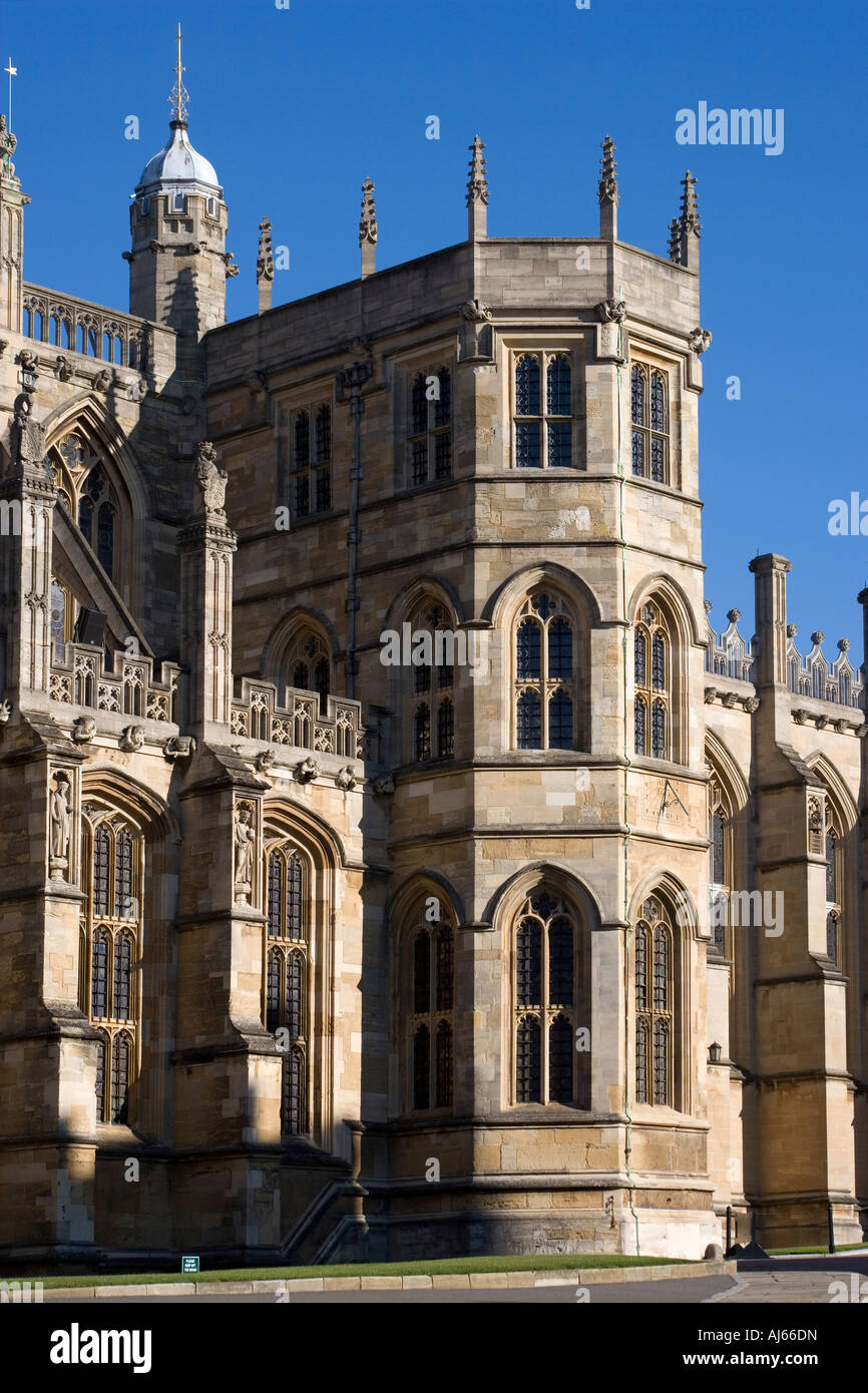 Outside St Georges Chapel At Windsor Castle High Resolution Stock ...