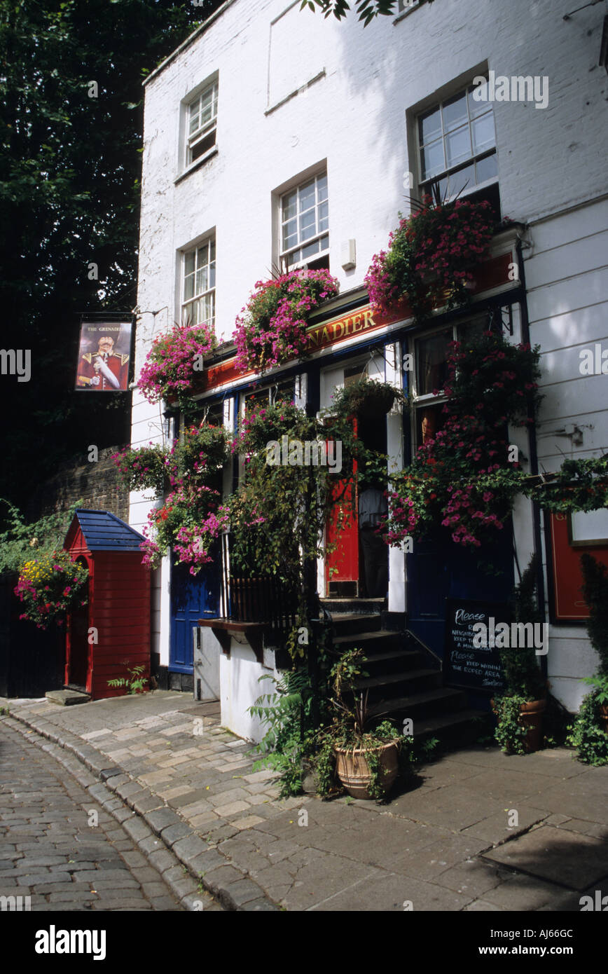 The Grenadier Pub London Stock Photo - Alamy
