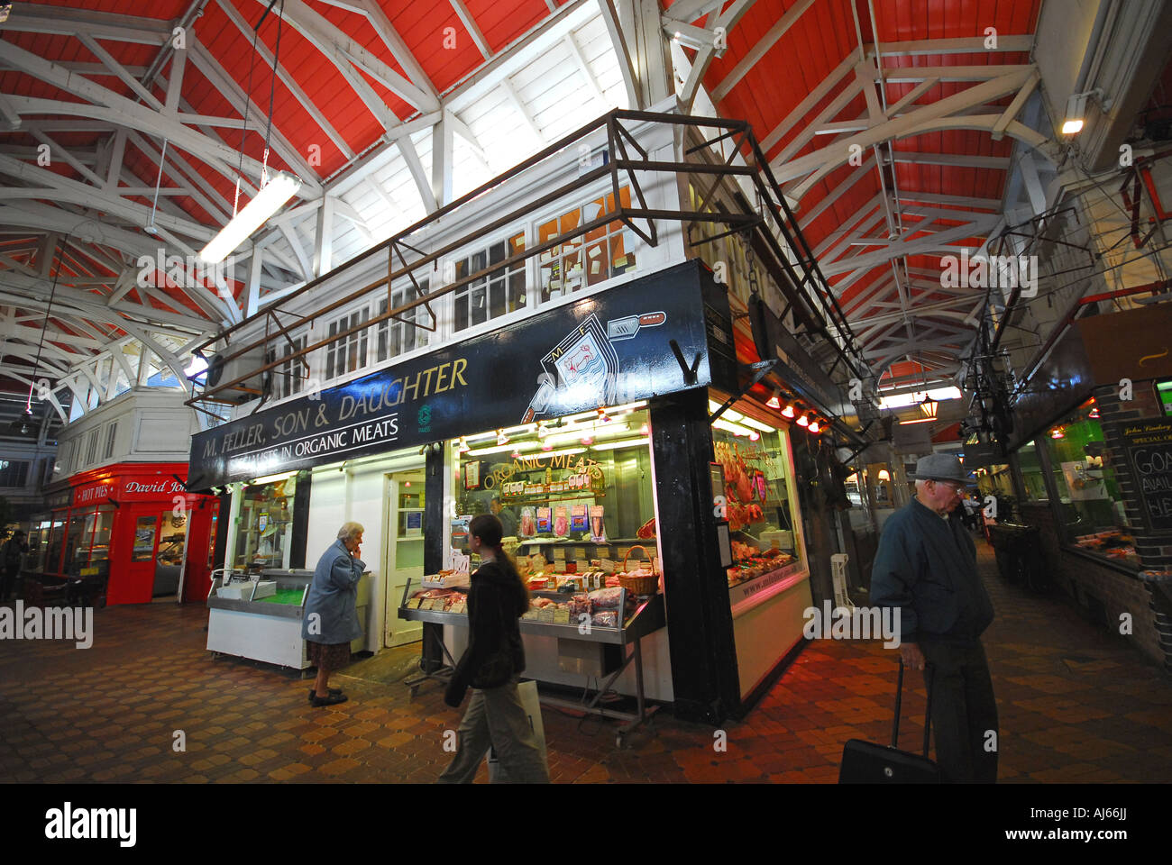 OXFORD The Covered Market Stock Photo - Alamy