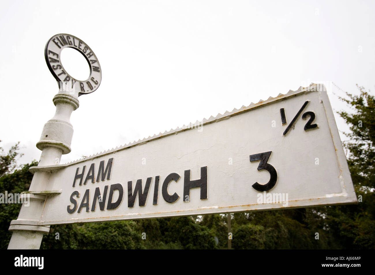 Ham sandwich signpost kent england hi-res stock photography and images ...