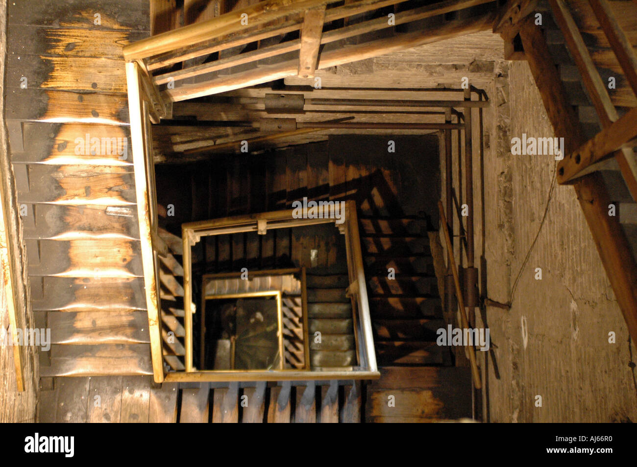 Asinelli tower stairs hi-res stock photography and images - Alamy
