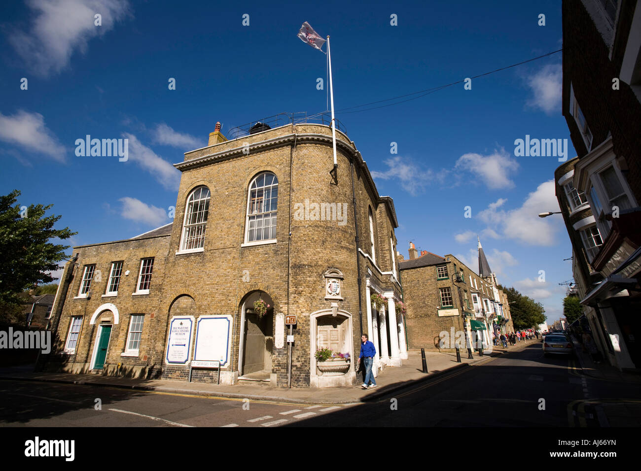 UK Kent Deal High Street Town Hall Stock Photo - Alamy