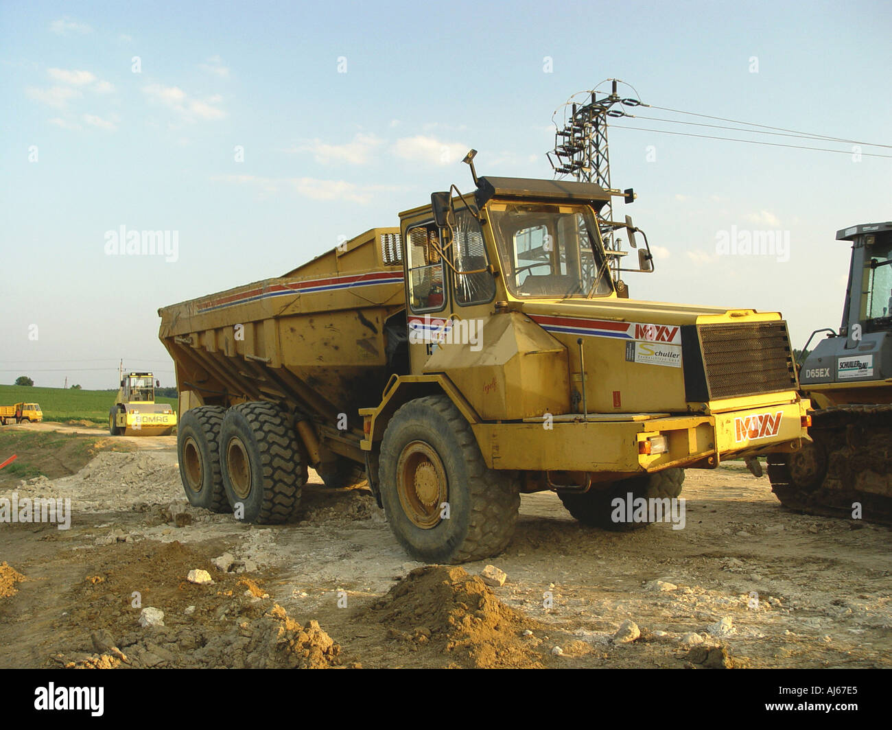 Building vehicle Stock Photo - Alamy