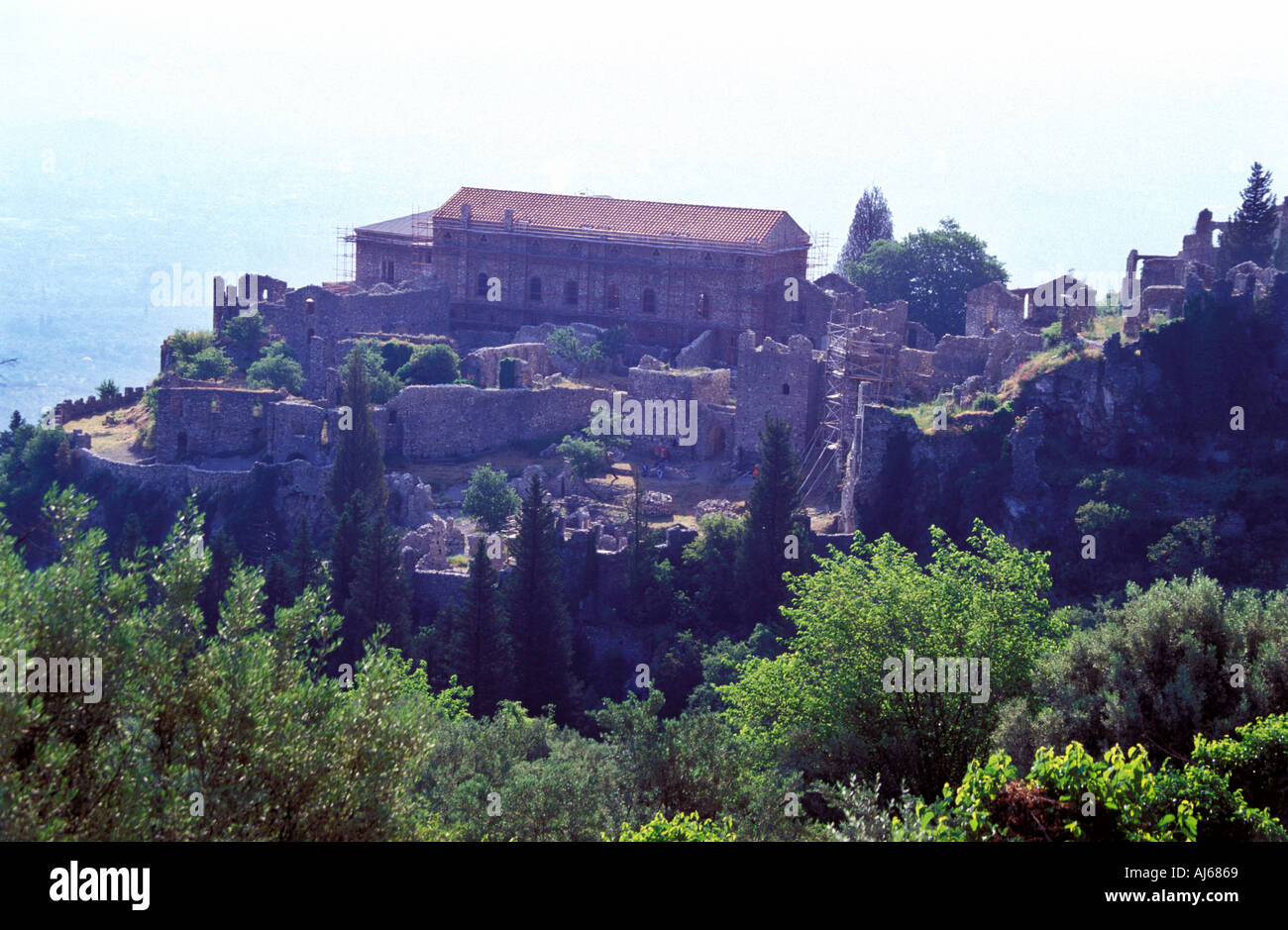 Historic mystras hi-res stock photography and images - Alamy