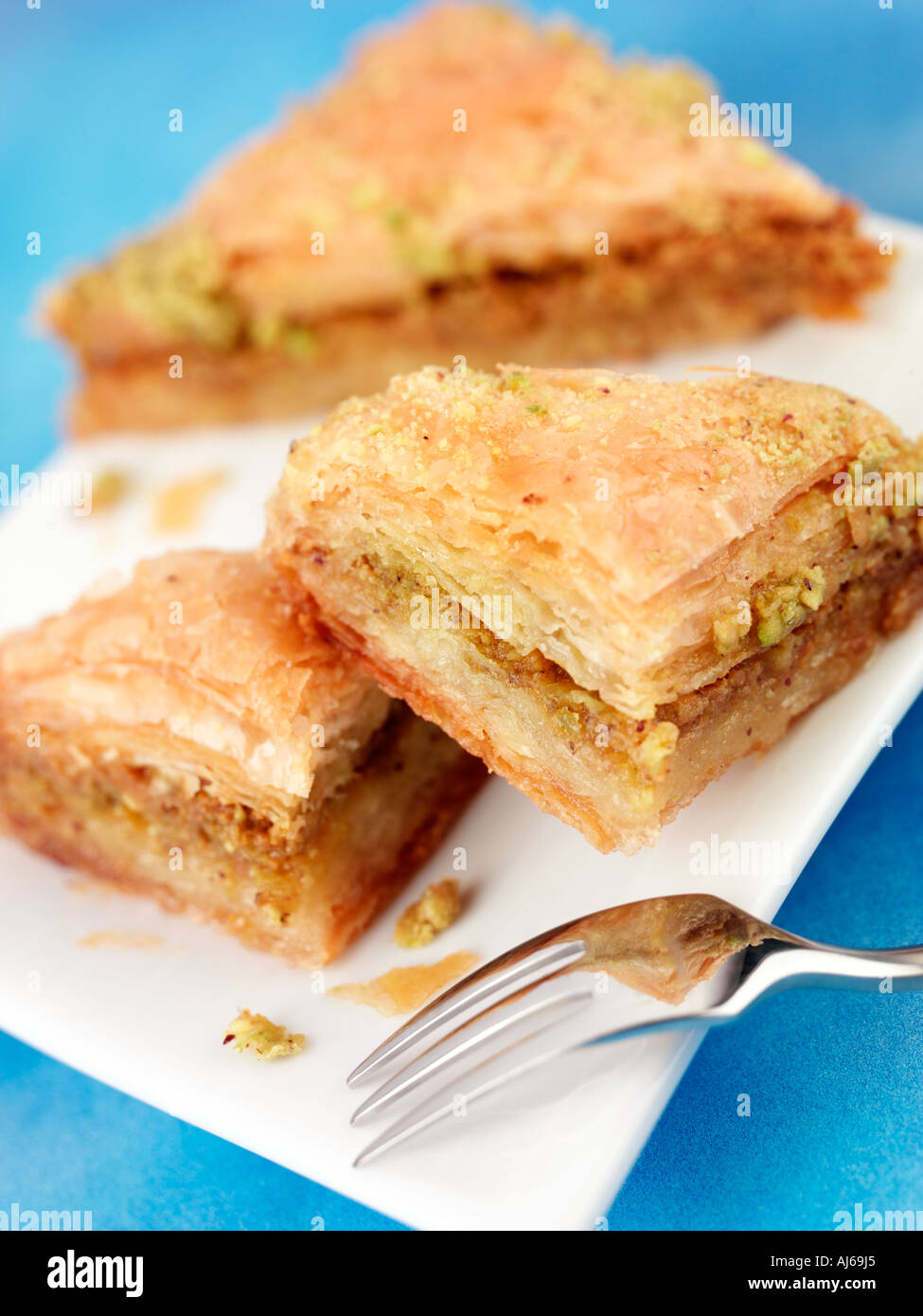 Triangle baklava hi-res stock photography and images - Alamy