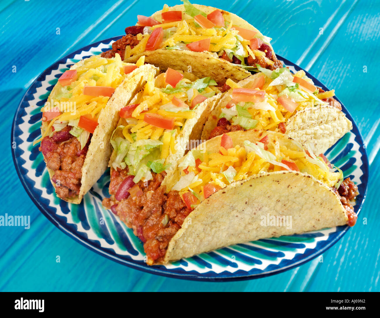 TEX MEX TACOS Stock Photo - Alamy
