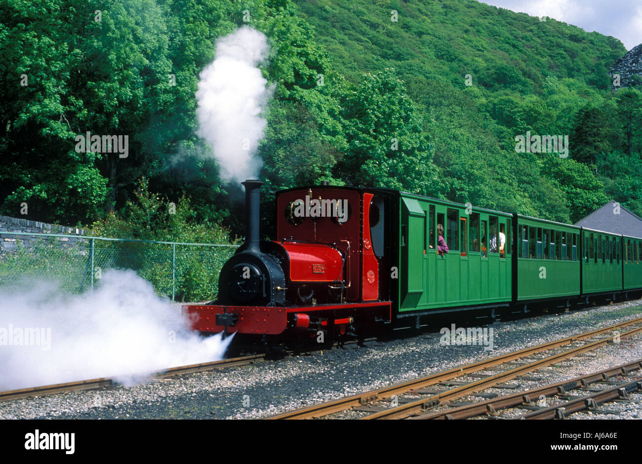 Wales slate quarry railway hi-res stock photography and images - Alamy
