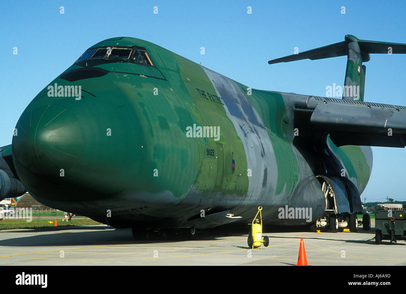 United States Air Force C 5 Lockheed Galaxy The Patriot Aircraft Stock ...
