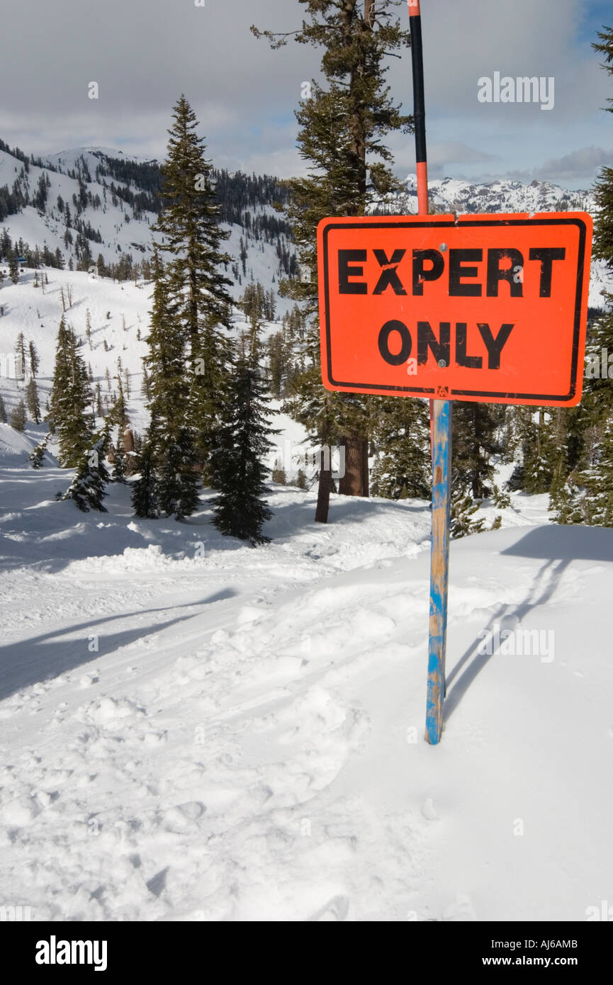 Danger sign steep terrain hi-res stock photography and images - Alamy