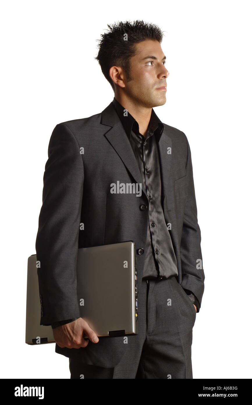 Grey haired people Cut Out Stock Images & Pictures - Alamy