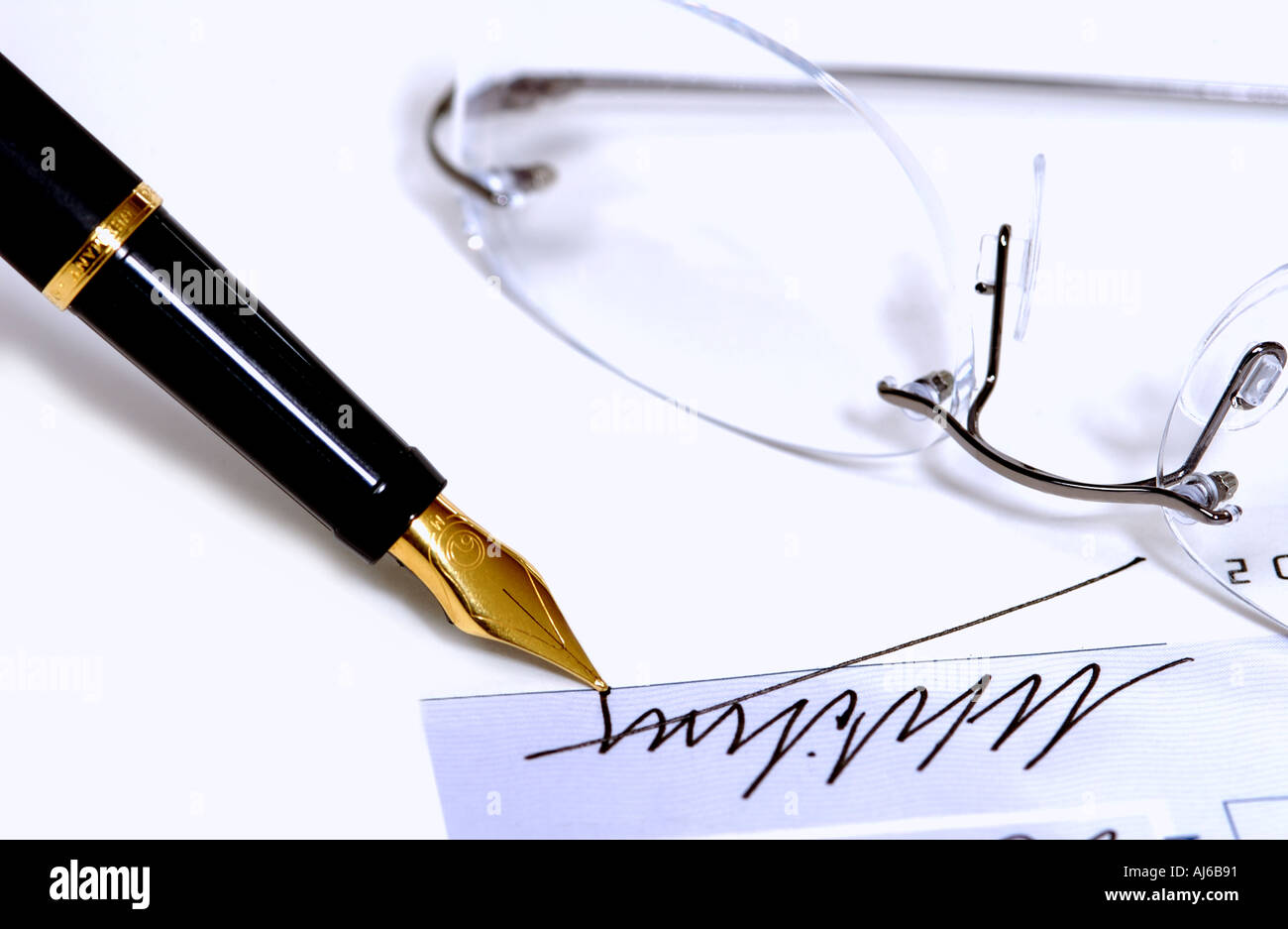 Glass fountain pen hi-res stock photography and images - Alamy