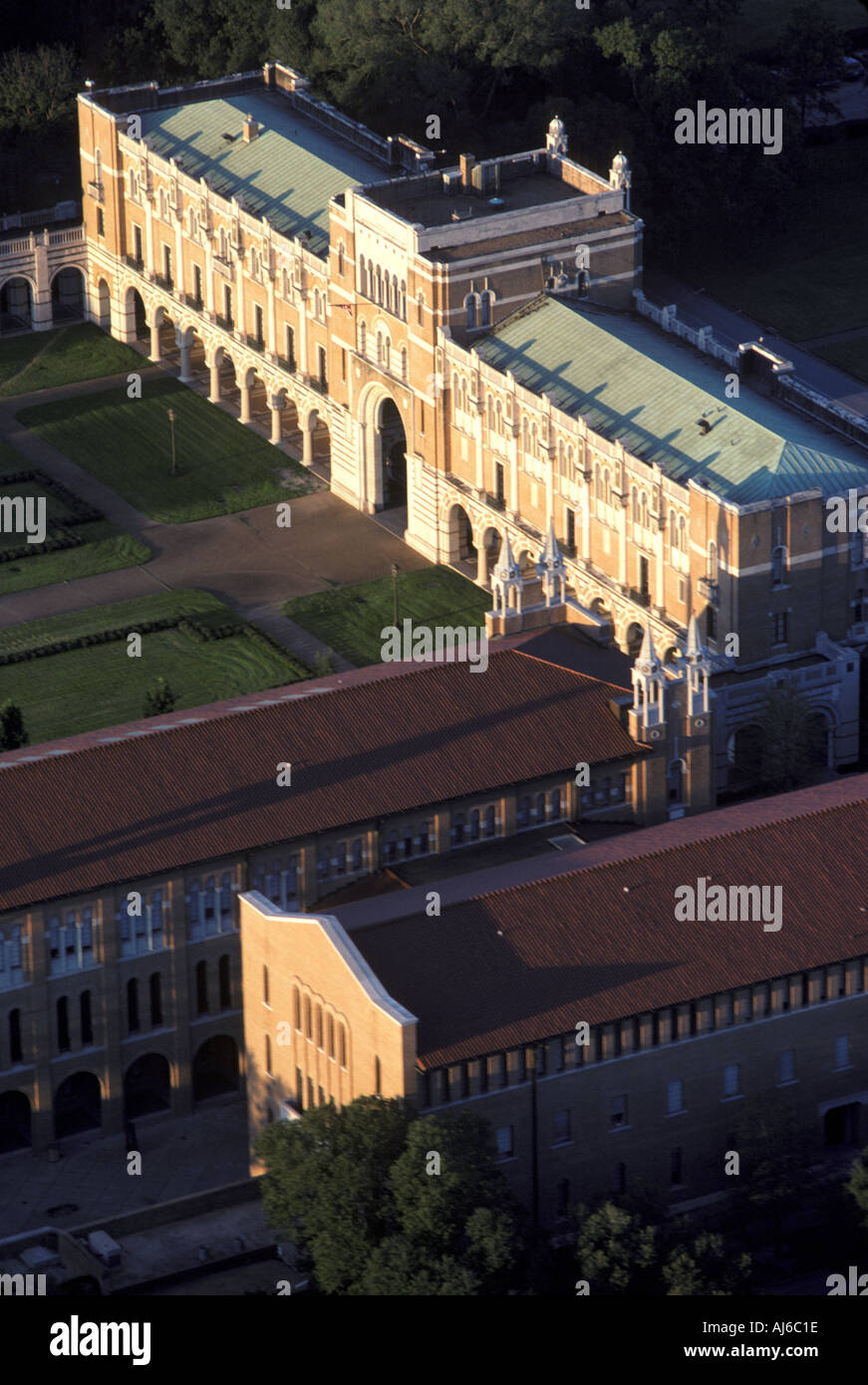 Rice University campus Houston Texas Stock Photo - Alamy