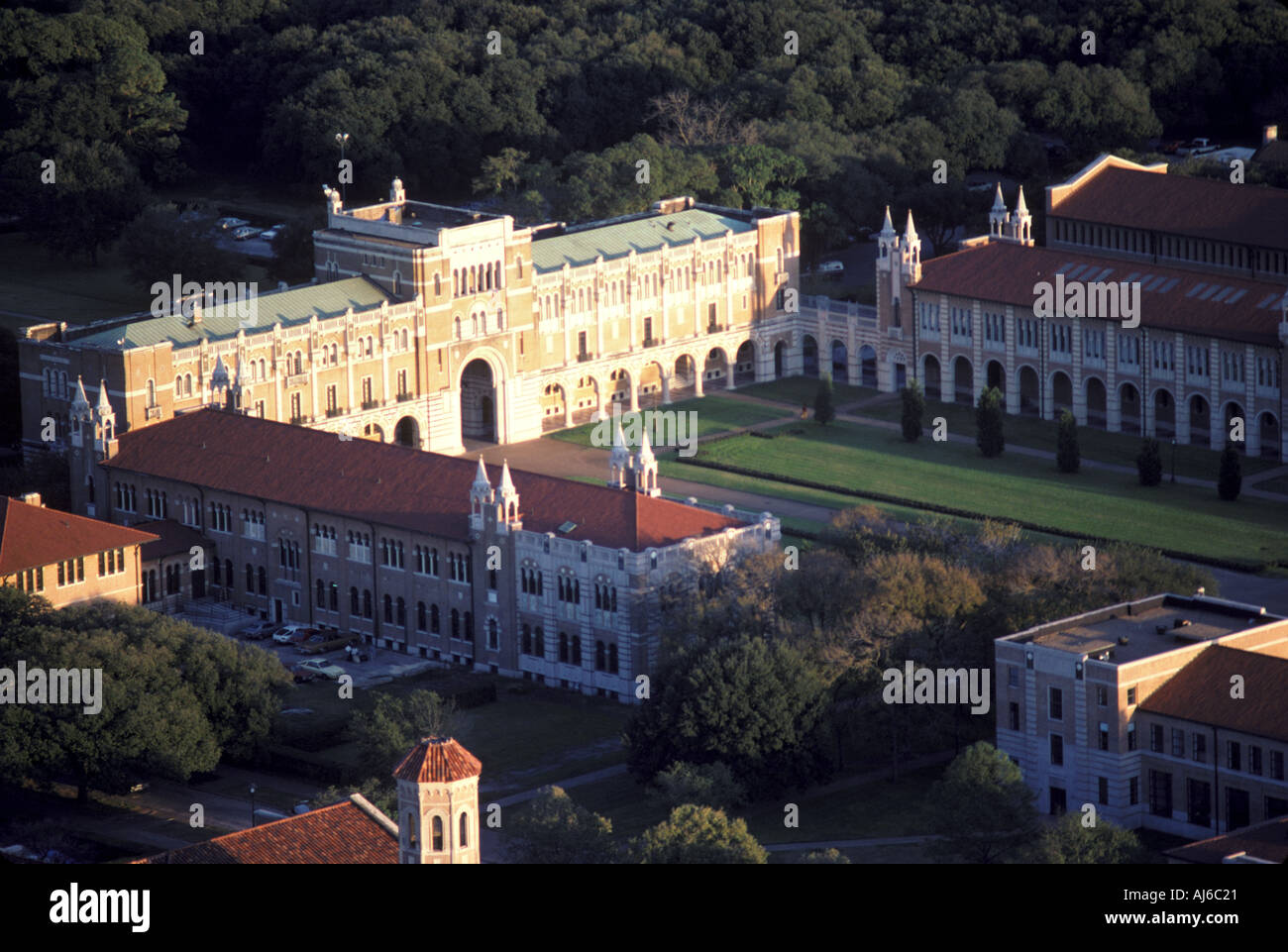 Rice University Campus Aerial