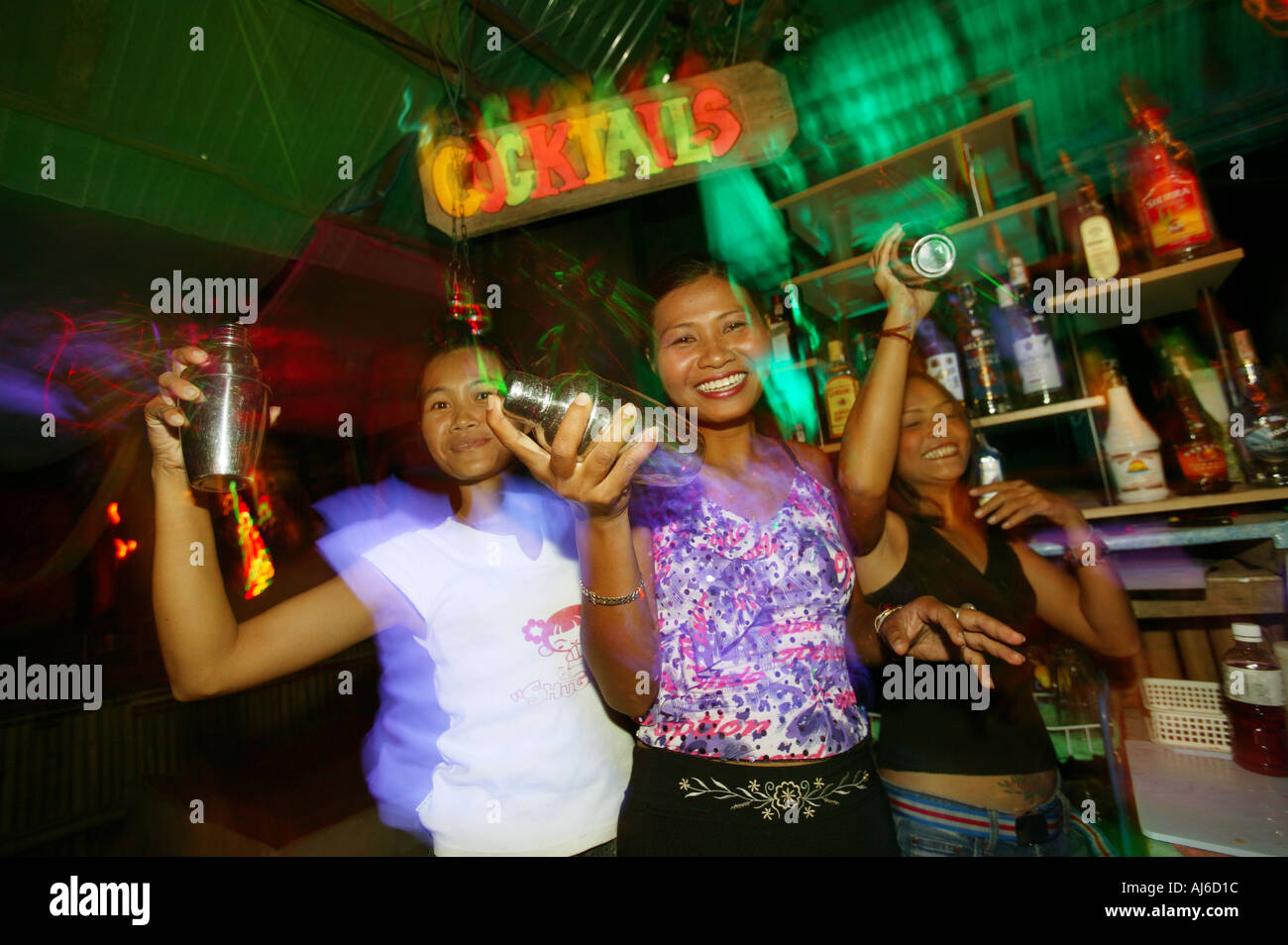 Girls in bar in thailand hi-res stock photography and images - Alamy