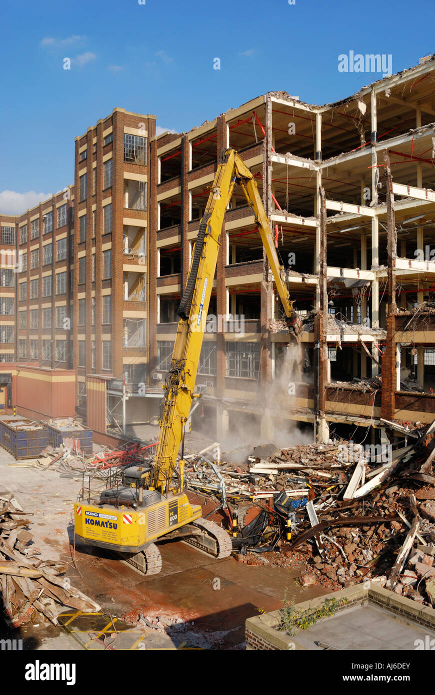 Old Mill building in Old Trafford industrial area of West Manchester in ...