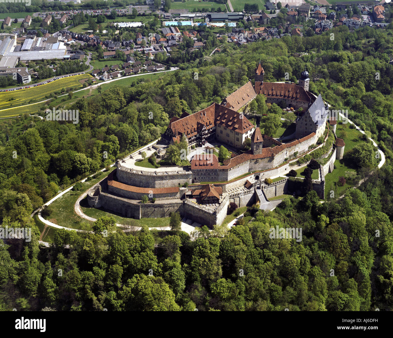 Fortress Coburg, Germany, Bavaria, Coburg Stock Photo - Alamy