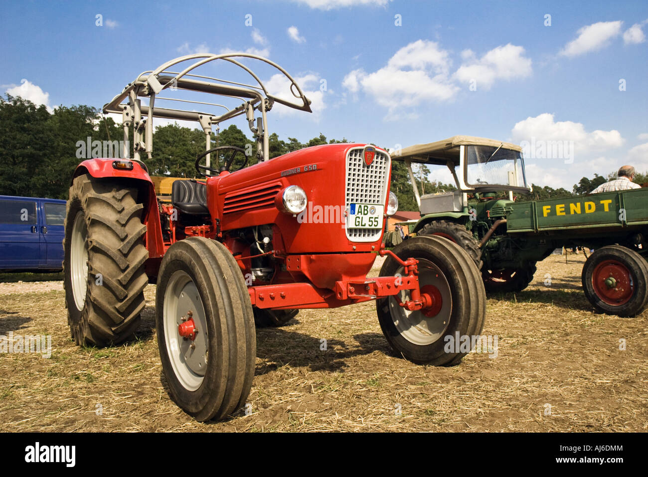 tractor, Germany, Bavaria, Landmaschine Stock Photo - Alamy