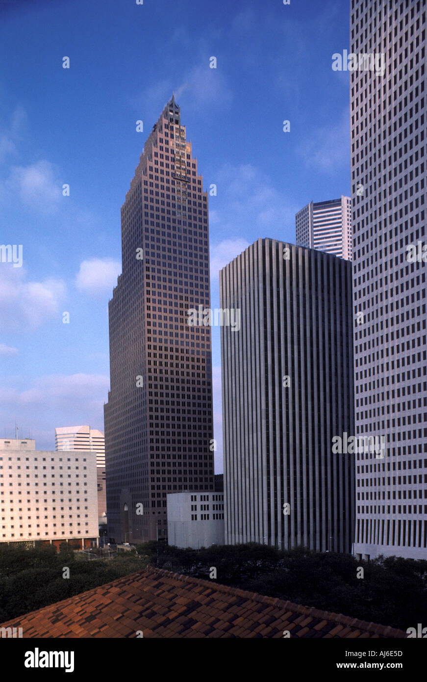 Bank of america center houston hi-res stock photography and images - Alamy