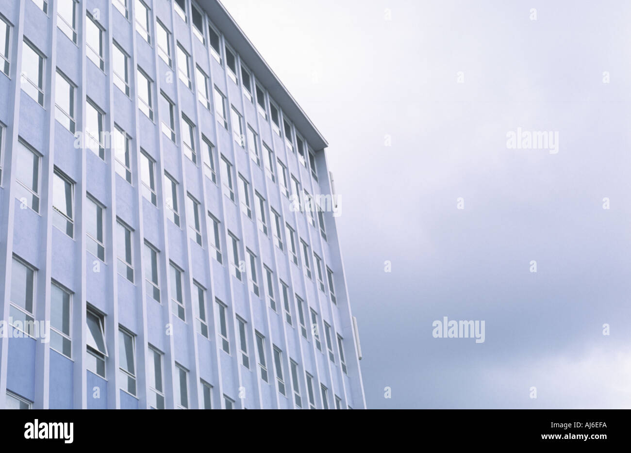 Blue Office Building London UK Stock Photo - Alamy