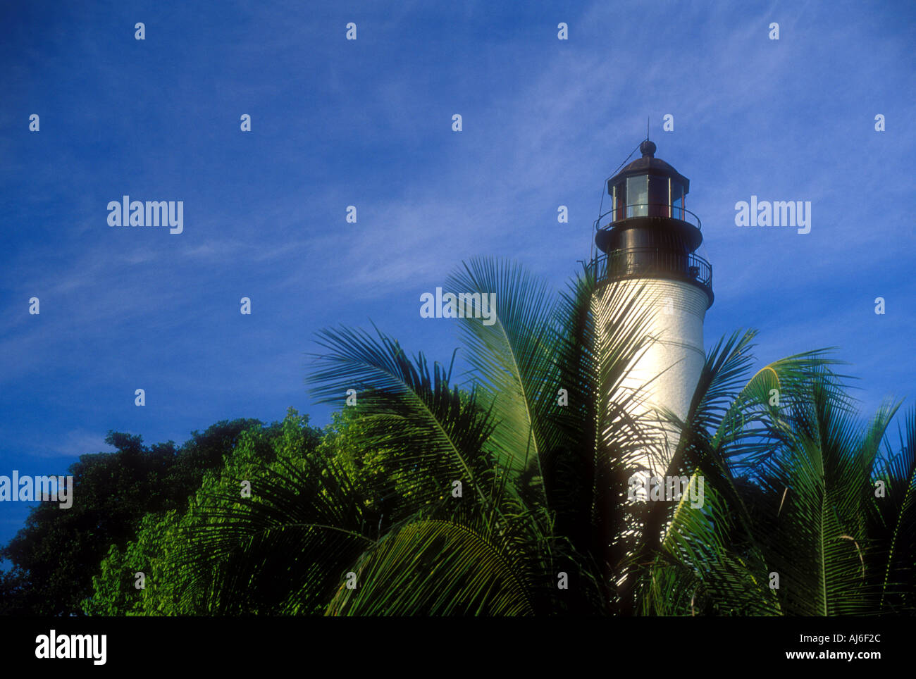 Lighthouse on the island of Key West in Florida USA Stock Photo - Alamy