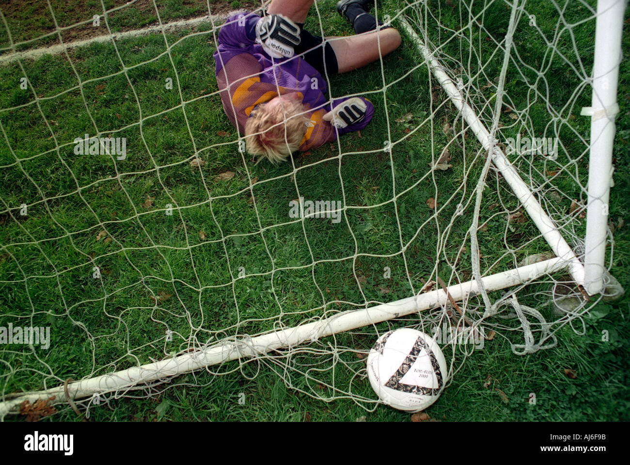 Beaten goalkeeper hi-res stock photography and images - Alamy