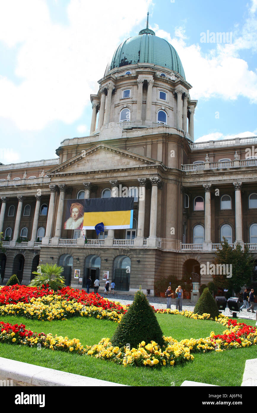 King Palace Hungary Budapest Autumn Stock Photo - Alamy