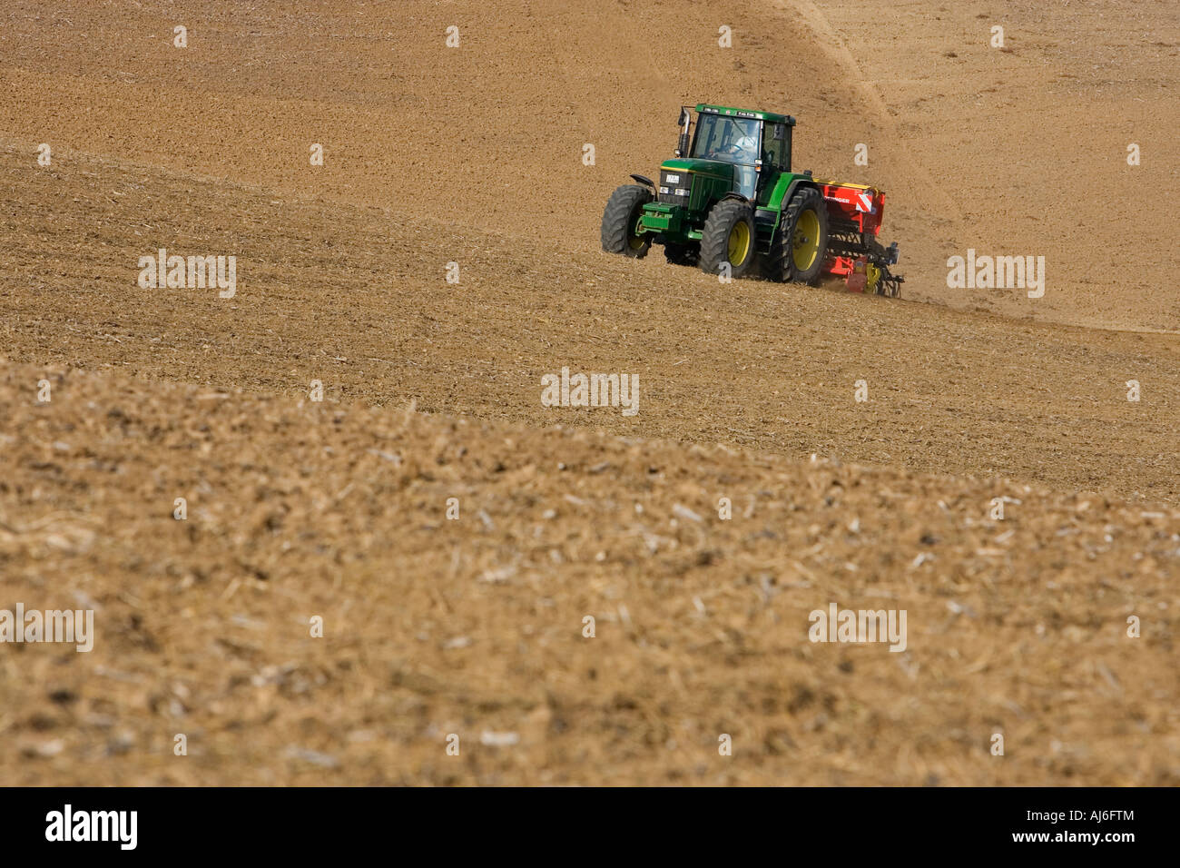Seed drill tractor hi-res stock photography and images - Alamy