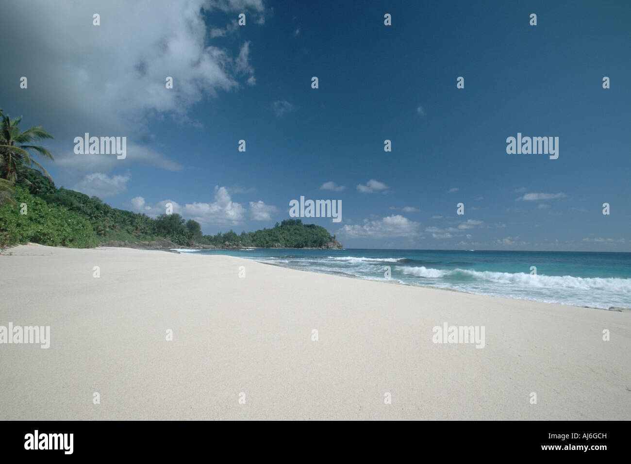 beach at Police Bay, Seychelles, Mahe Stock Photo - Alamy