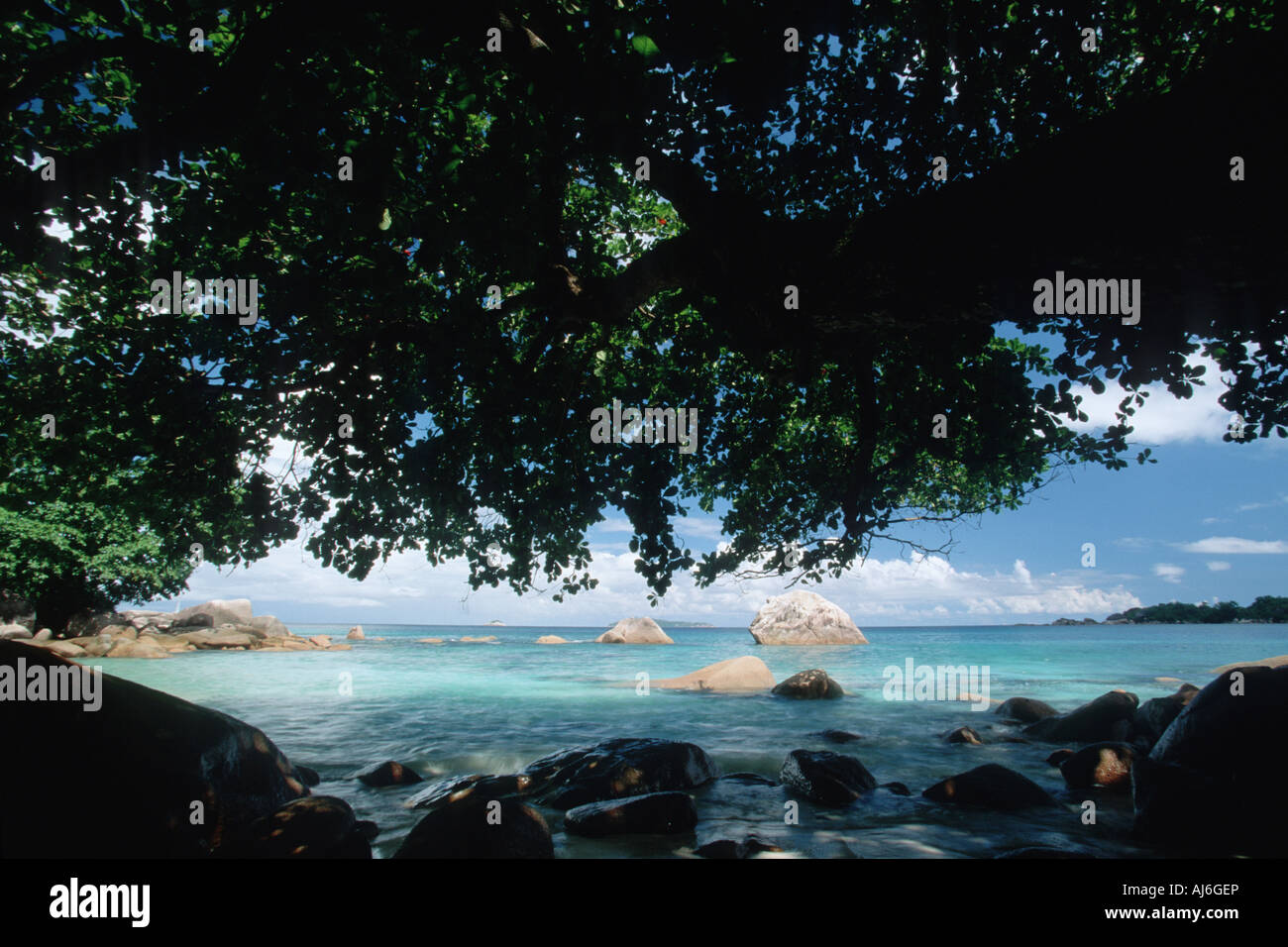 Garden of eden seychelles hi-res stock photography and images - Alamy