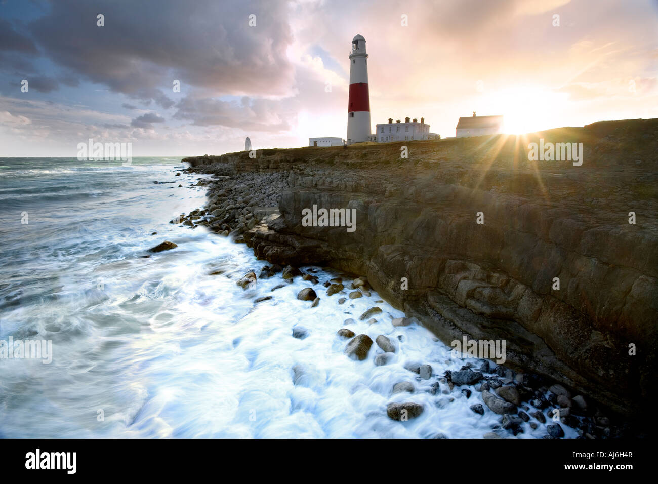Dorset portland bill coast path hi-res stock photography and images - Alamy