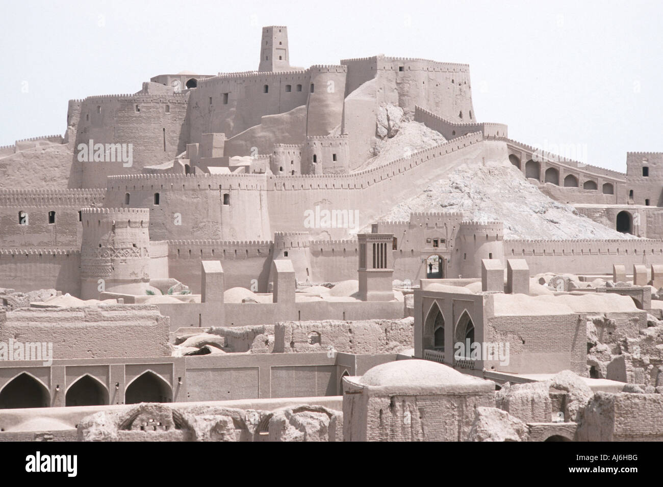 citadel Arg- Bam, Iran, Kerman, Bam Stock Photo - Alamy