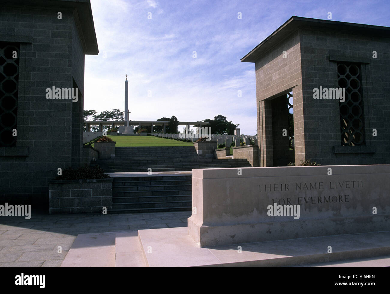 Kranji War Cemetery Singapore Stock Photos & Kranji War Cemetery ...