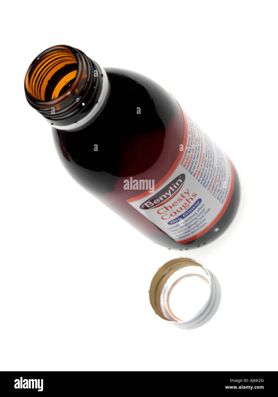 Benylin Chesty Cough Medicine Stock Photo - Alamy