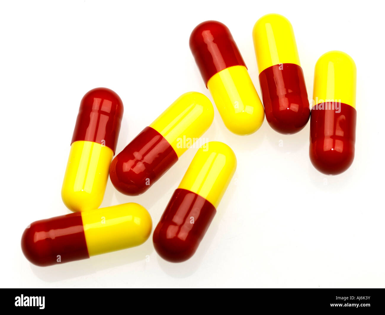 Benylin Cold and Flu Capsules Stock Photo - Alamy