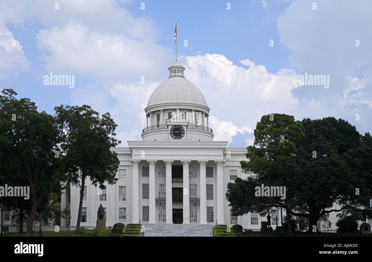 Montgomery alabama capitol dome usa hi-res stock photography and images ...