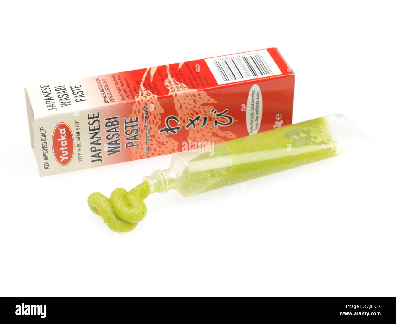 Wasabi paste Cut Out Stock Images & Pictures - Alamy