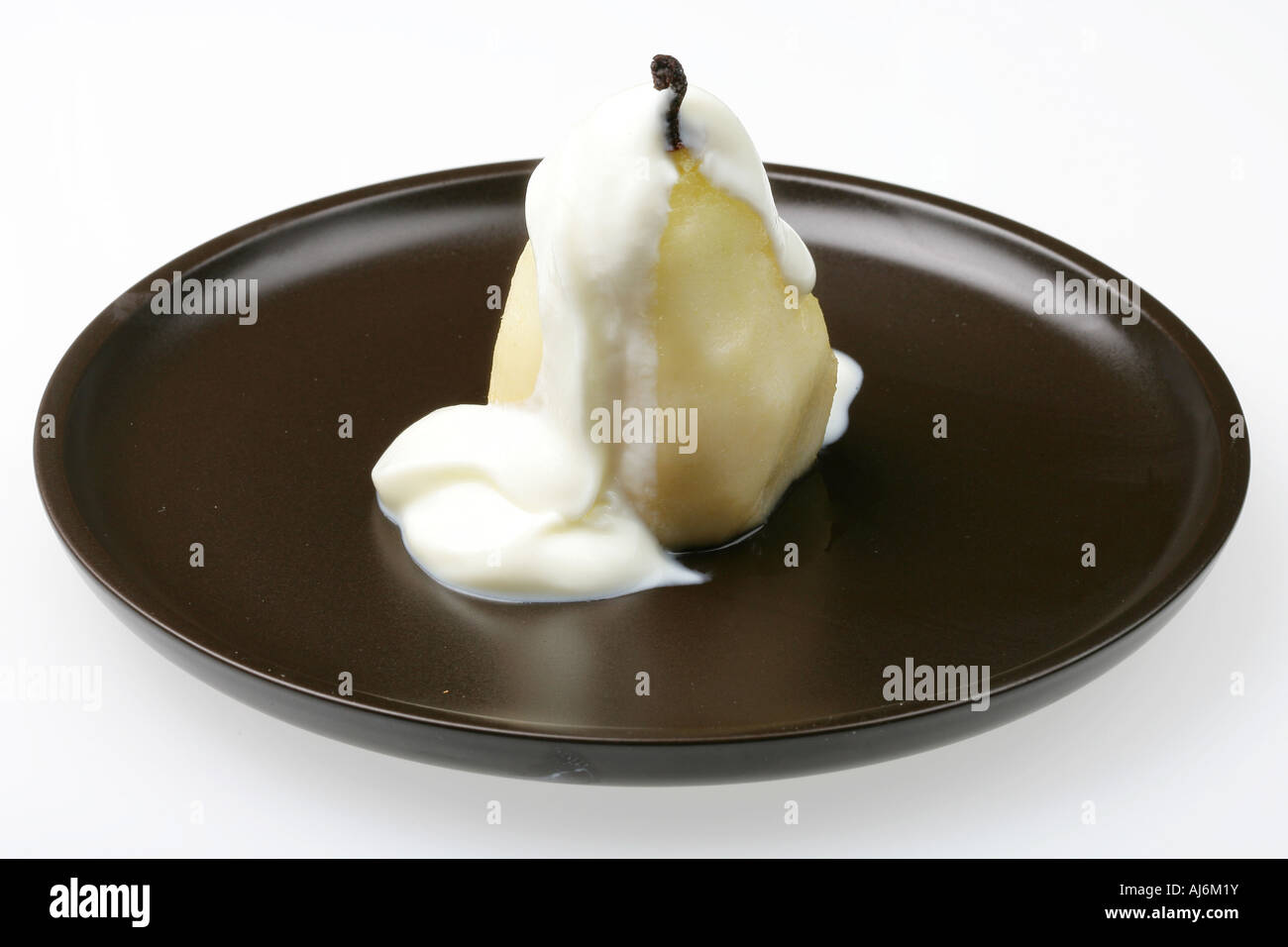 Poached fruit yogurt hi-res stock photography and images - Alamy