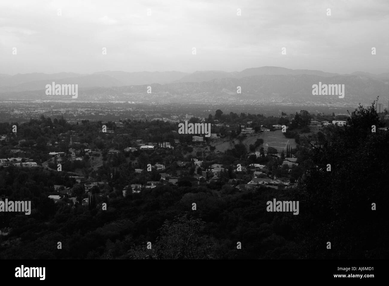 Los Angeles CA landscape Stock Photo - Alamy