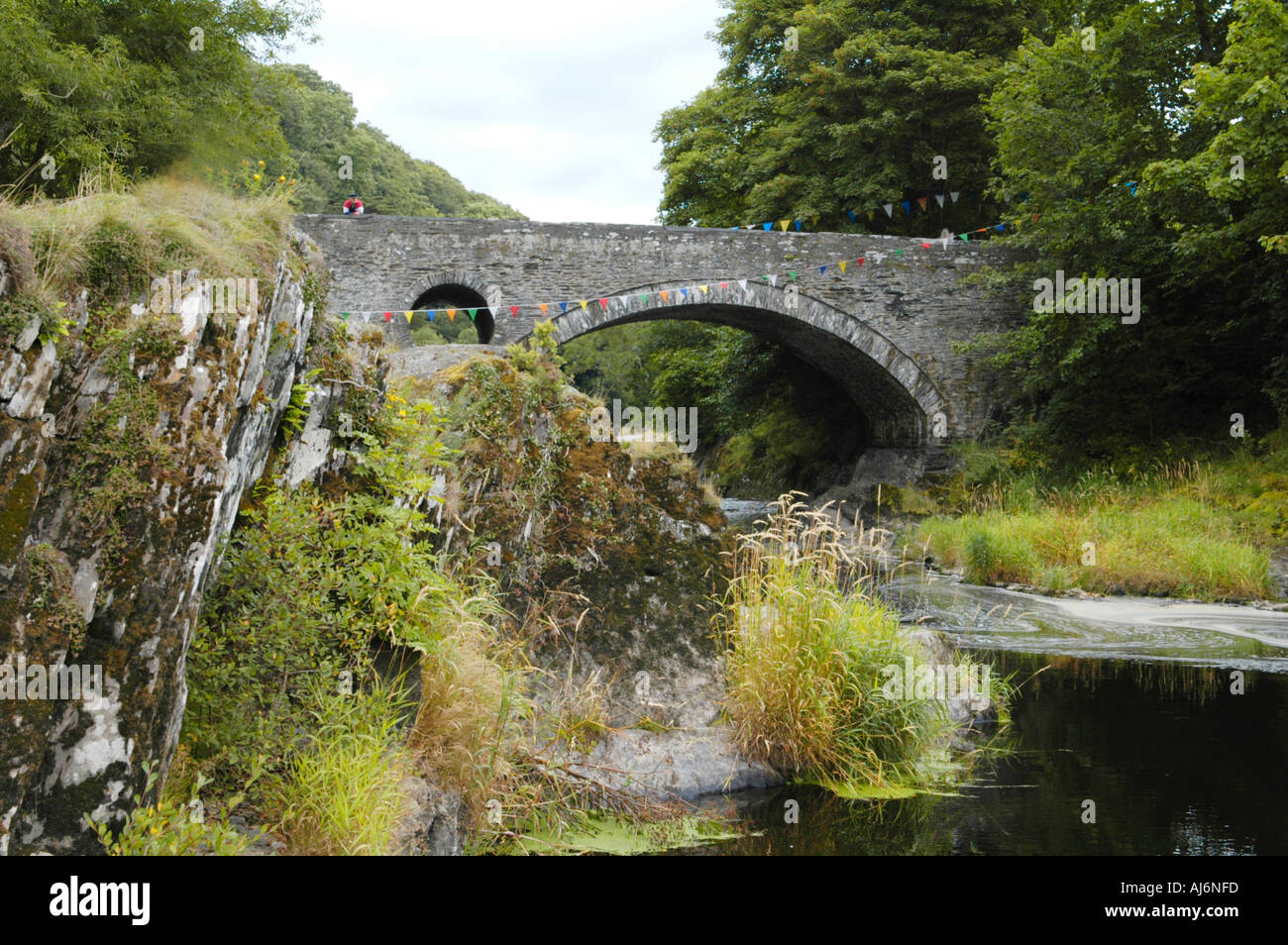 Bridge over the river teifi hi-res stock photography and images - Alamy