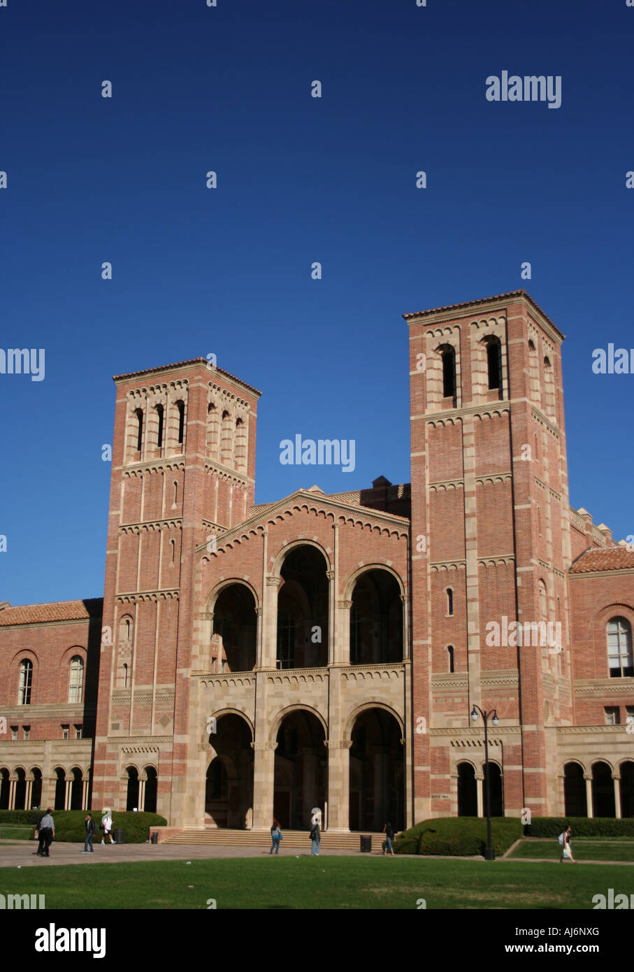 Royce Hall UCLA campus Los Angeles October 2007 Stock Photo - Alamy