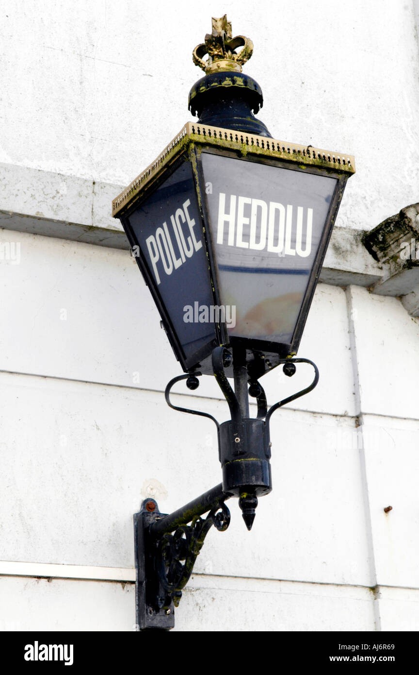 Old fashioned police station lamp hi-res stock photography and images ...