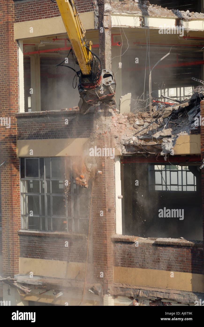Old Mill building in Old Trafford industrial area of West Manchester in ...