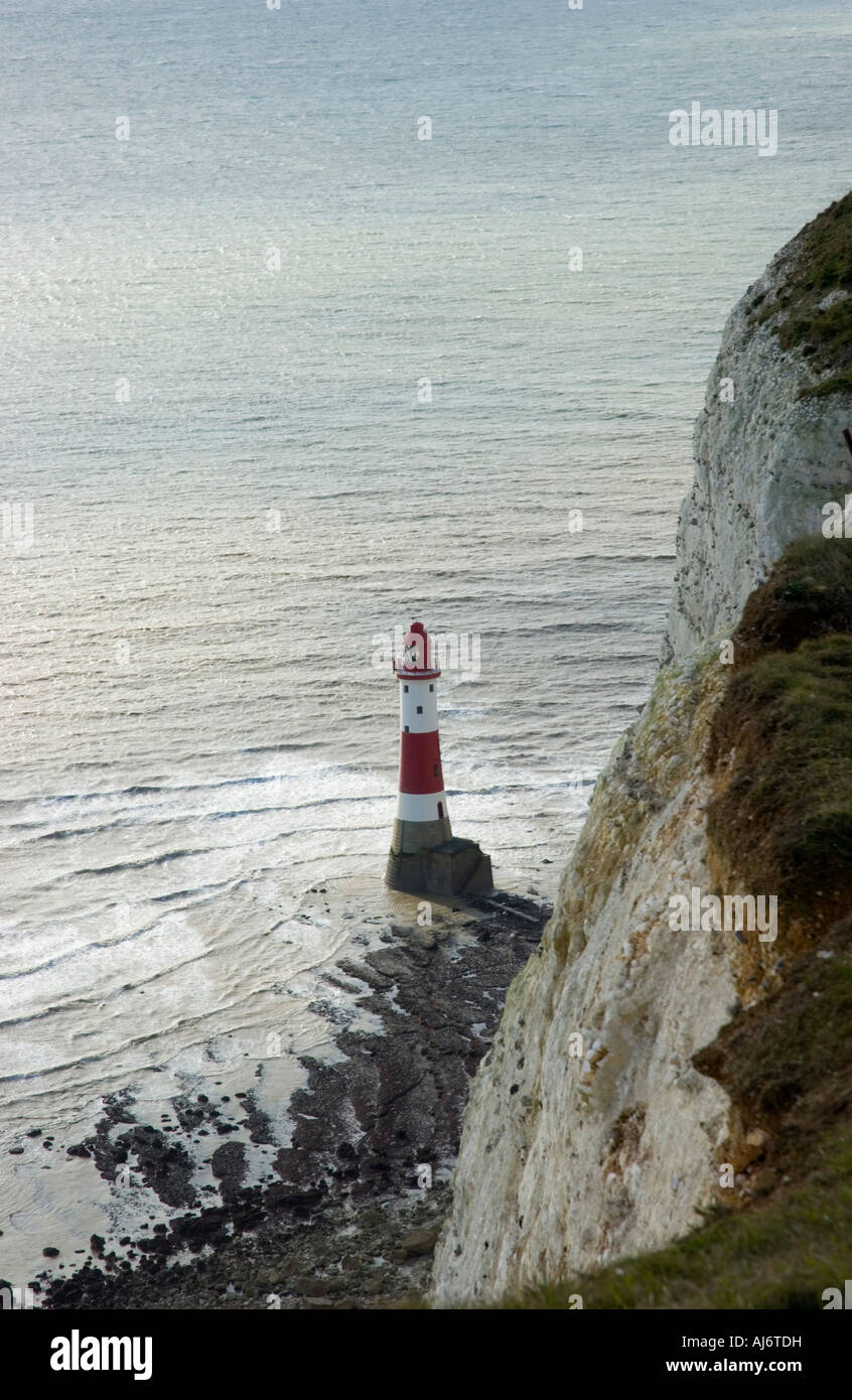 The Beachy Head Lighthouse, Beachy Head, East Sussex, England Stock ...