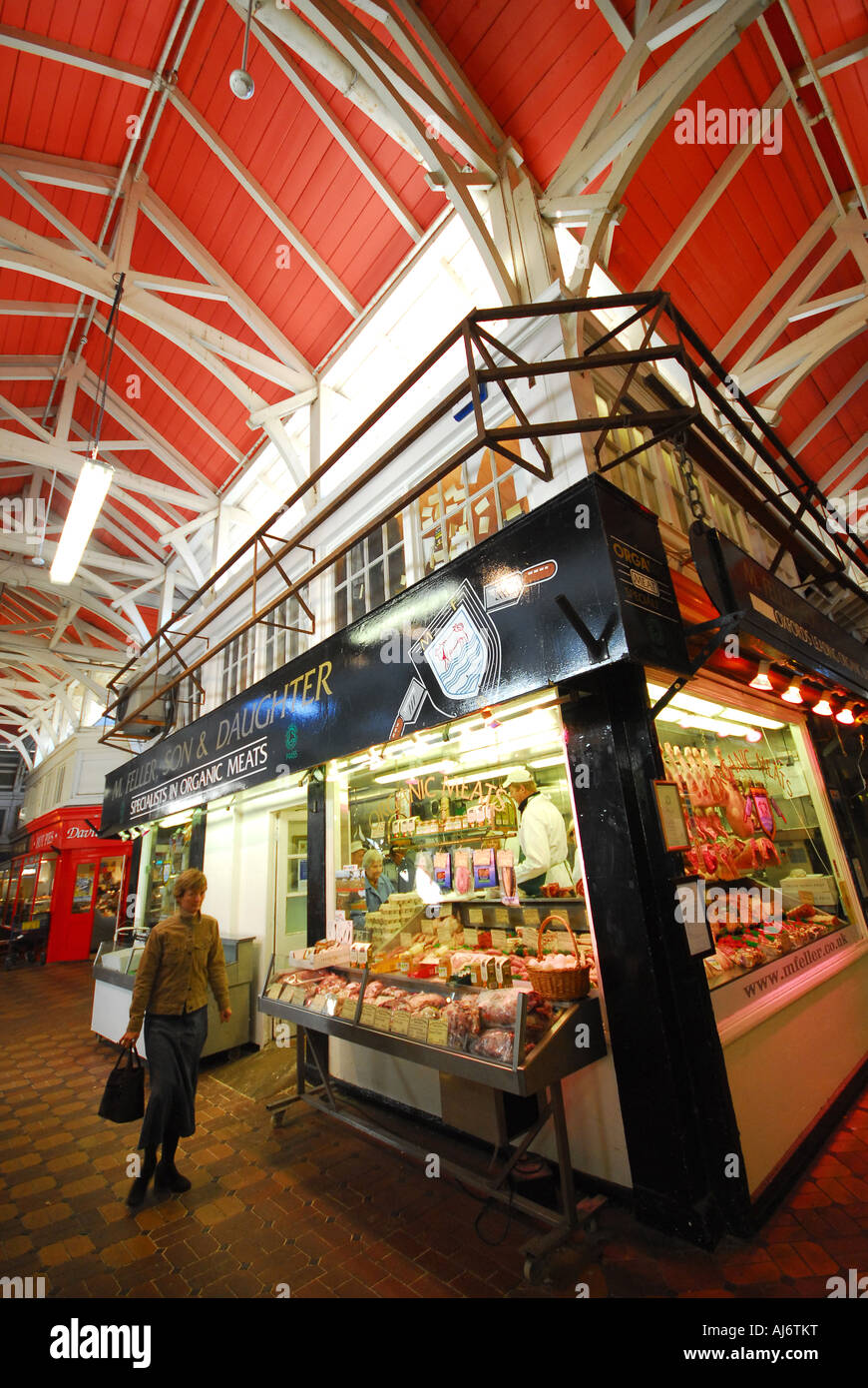 Butcher oxford covered market hi-res stock photography and images - Alamy