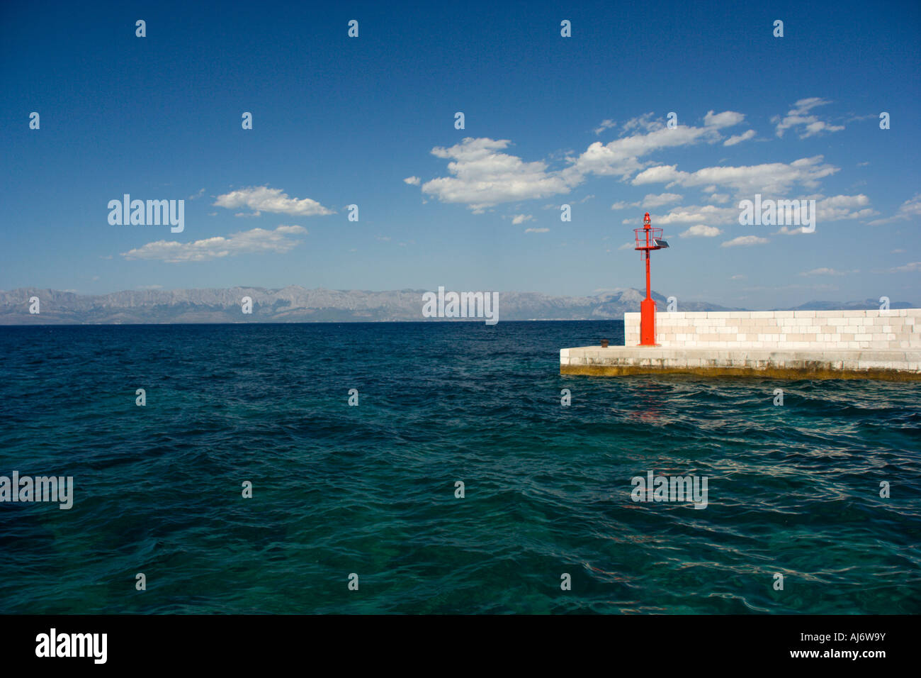 Duba Peljeska port Croatia Stock Photo - Alamy